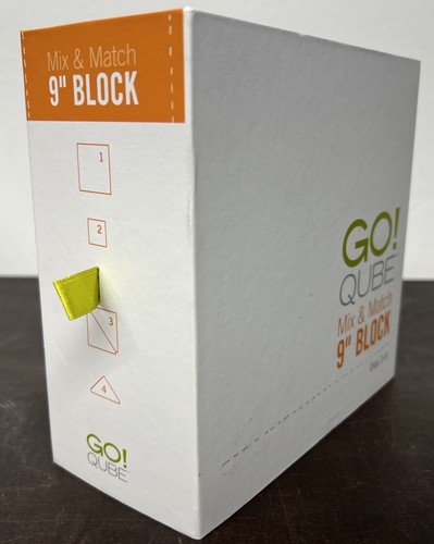 Go Qube Cube Mix And Match 9” Block 1-4 Accuquilt ( 4 DIES ONLY! ) | eBay