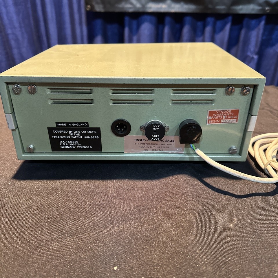 Vintage H. Tinsley & Co. Model 5812D Coil Turner Tester | eBay