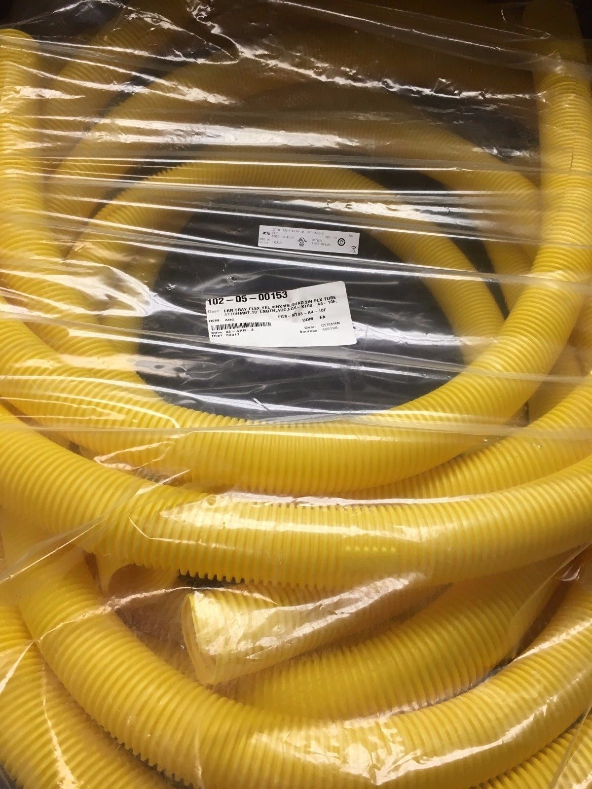 ADC/COMMSCOPE / FGS-KT03-A4-10F / FIBERGUIDE / QUAD 2" FLEX TUBE ...