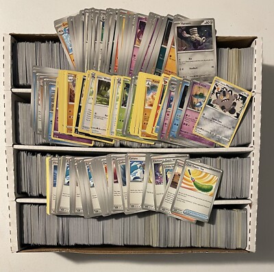 7000~ Pokemon TCG Common/Uncommon Bulk Card Lot NO ENERGY! Around 7000 ...
