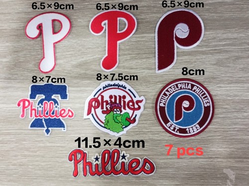 MLB Philadelphia Phillies Logo Patch sport Embroidery , Iron , Sewing ...