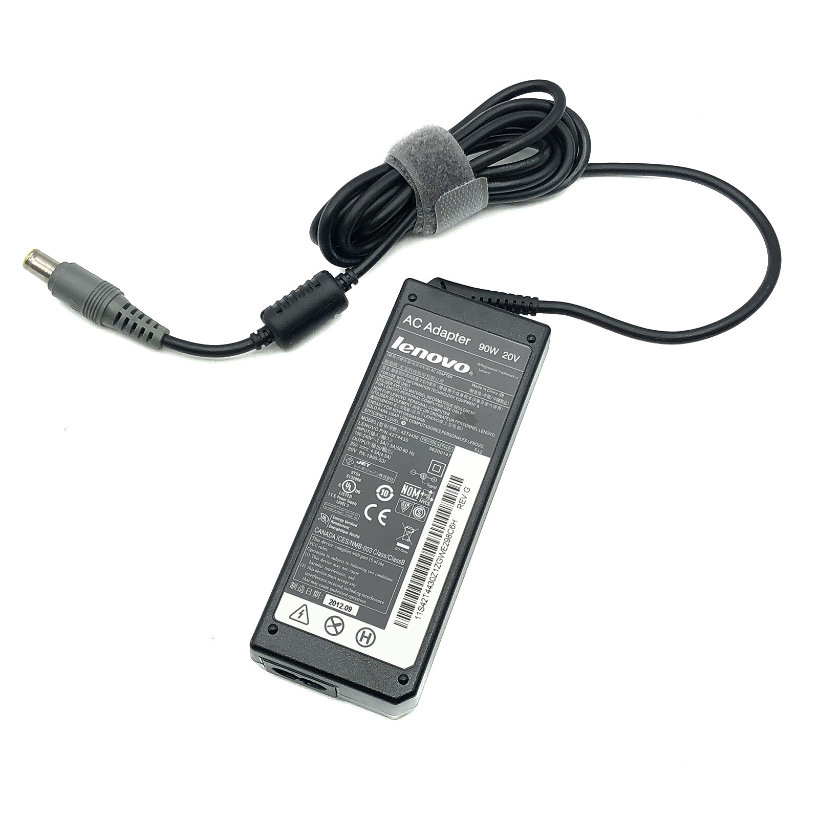 Genuine Lenovo AC/DC Adapter 90W Laptop Thinkpad L420 L430 L520 L530 n ...