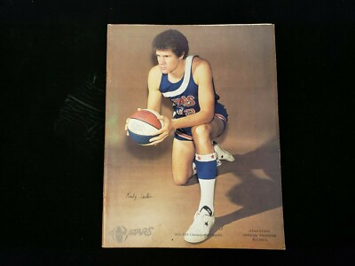 April 11, 1975 Denver Nuggets @ Utah Stars ABA Playoffs Program ...