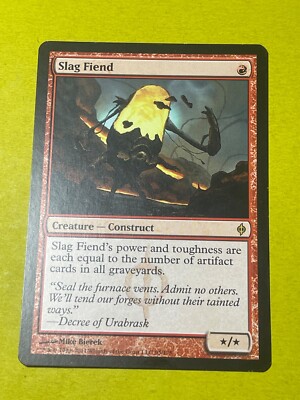 Slag Fiend MTG Magic Cards NM-M New Phyrexia RARE | eBay