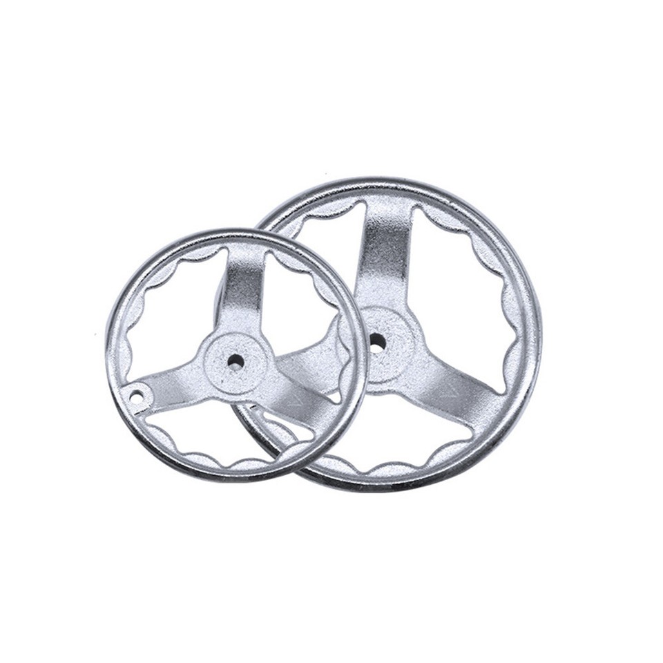 3/4/5/6/8/10/12 inch Handwheel 3-spoke Machinery Hand Wheels Chrome ...