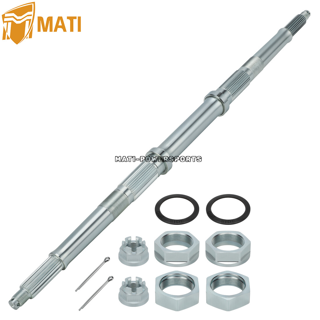 Rear Axle Shaft Nut Kit for Honda TRX300 TRX300FW 1993 1994 1995 1996 ...