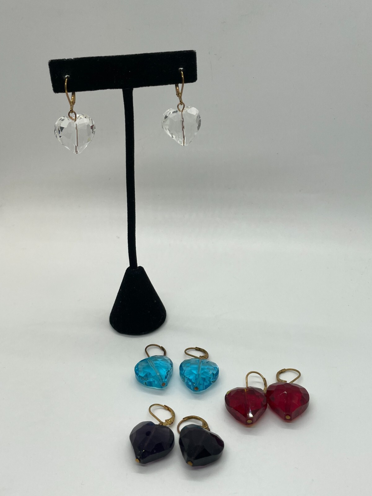 Lot of (4) Garold Miller Friends Collection Multi Color Heart Shaped ...