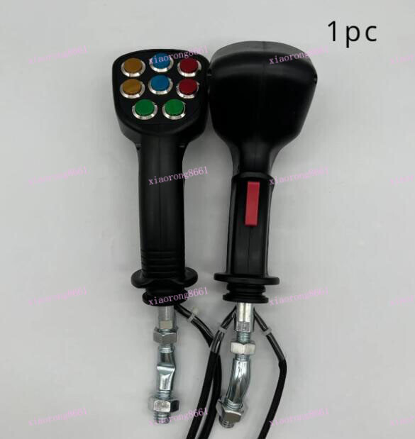 1pc for excavator harvester modification 3/4/5/6/7/8/9 button joystick ...