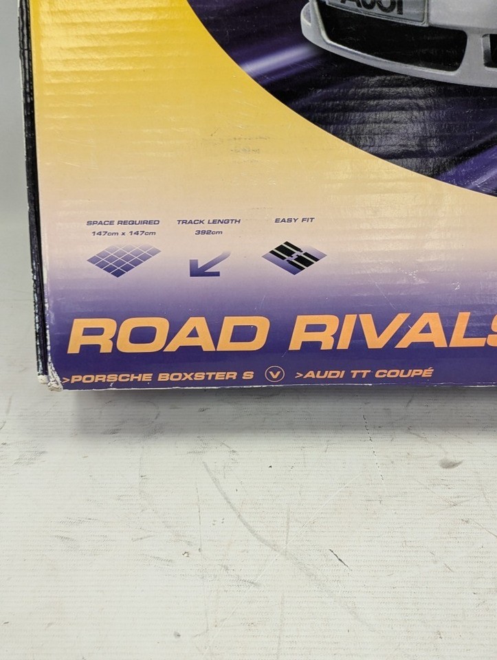 SCALEXTRIC Road Rivals X1 Boxed Set Porsche vs Audi TT BOXED - K22 ...