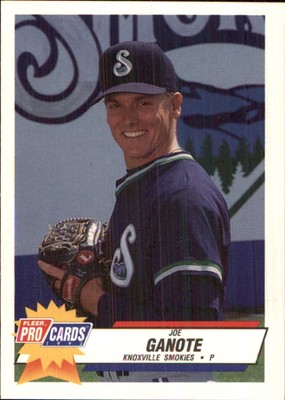 Joe Ganote 1993 Fleer ProCards #1247 RC Knoxville Smokies AutographDen ...