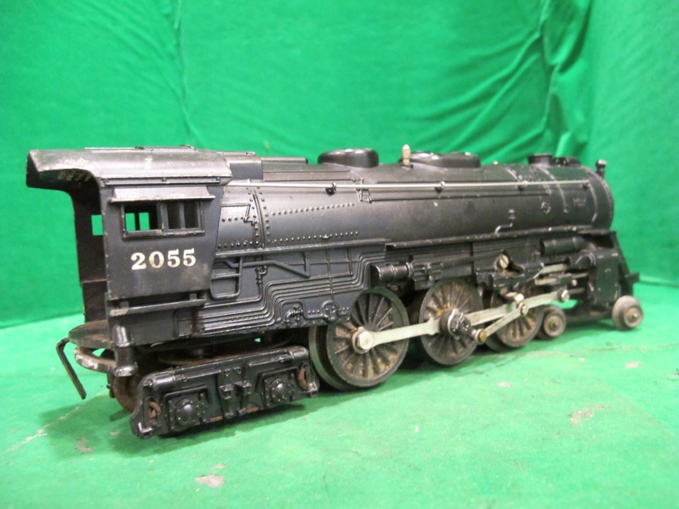 Lionel 2055 Steam Engine 4-6-4 ~TESTED RUNS LIGHTS AND SMOKES | eBay