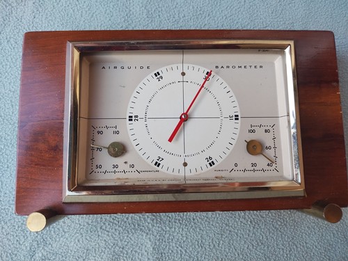 Vintage Airguide Barometer Temperature | eBay