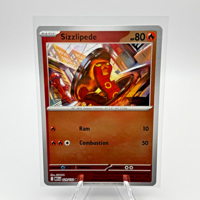Sizzlipede 029/132 Me01: Mega Evolution Reverse Holo | eBay
