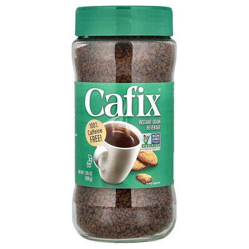 Cafix Coffee Substitute Crystals Jar 7.05 Ounces Ounce (Pack of 1 ...