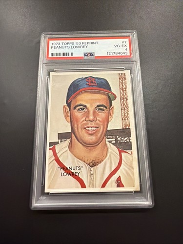 1973 Topps 1953 Reprints - Peanuts Lowrey #7 for sale online | eBay