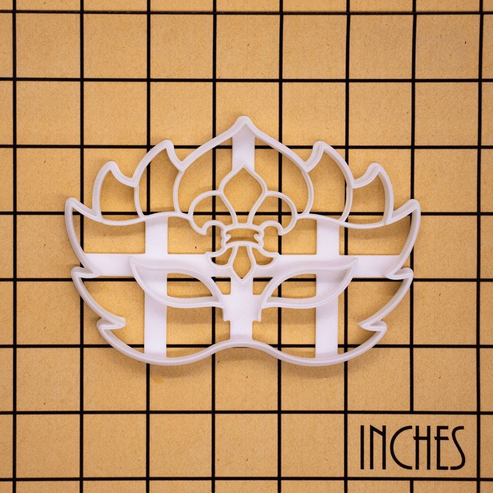 Mardi Gras Mask Cookie Cutter - festival, Carnival, masquerade ball ...
