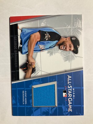 2017 Topps All Star Jersey GEORGE SPRINGER ASR-GSP Toronto Blue Jays ...