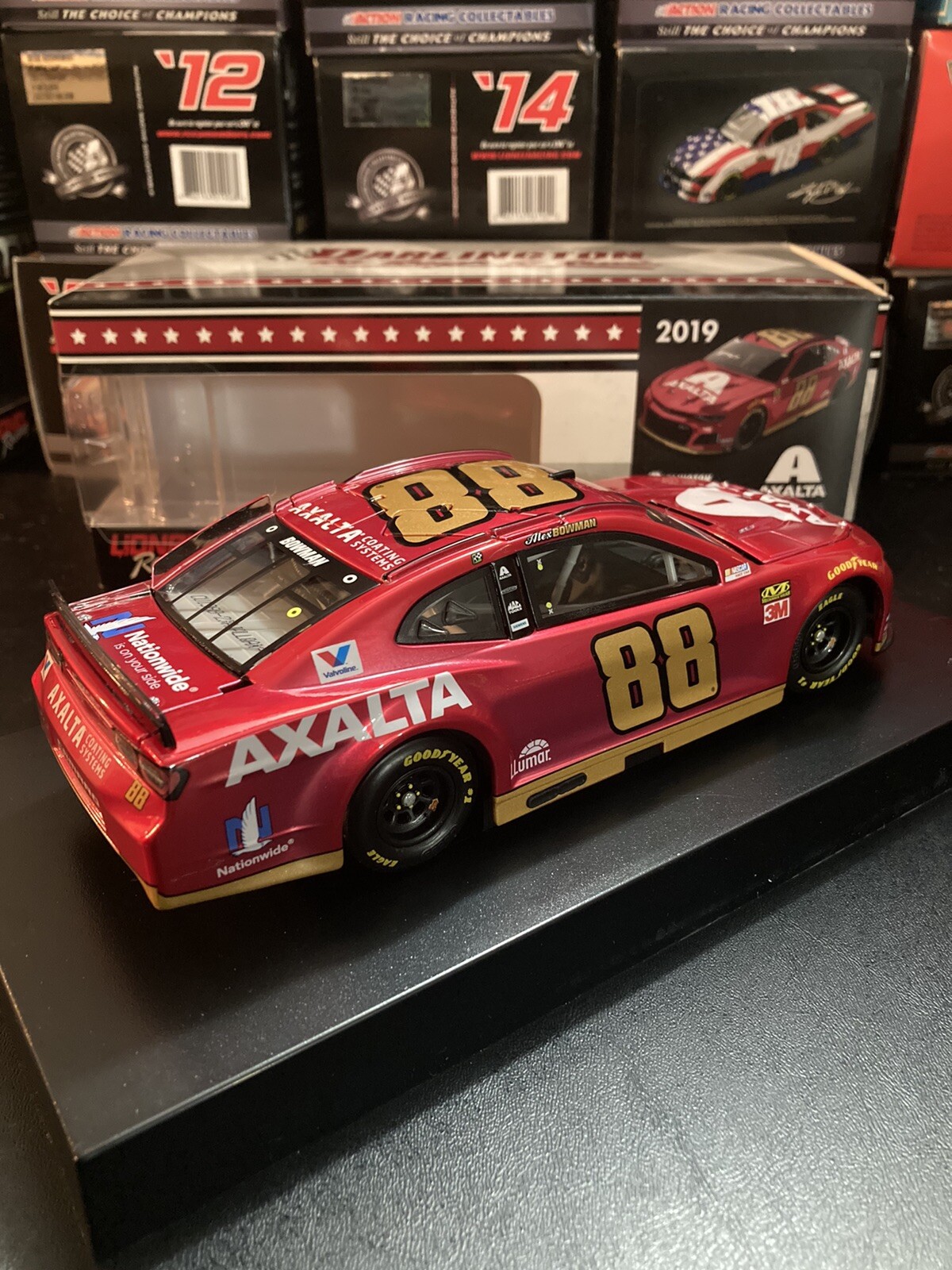 RARE! READ ALL! SIGNED! 2019 ALEX BOWMAN AXALTA DARLINGTON LIQUID COLOR ...
