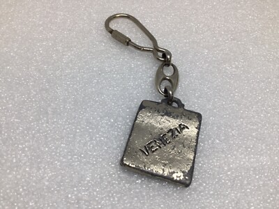 Vintage Souvenir Keychain Key Ring VENEZIA Venice Ancien Porte-Clés ...