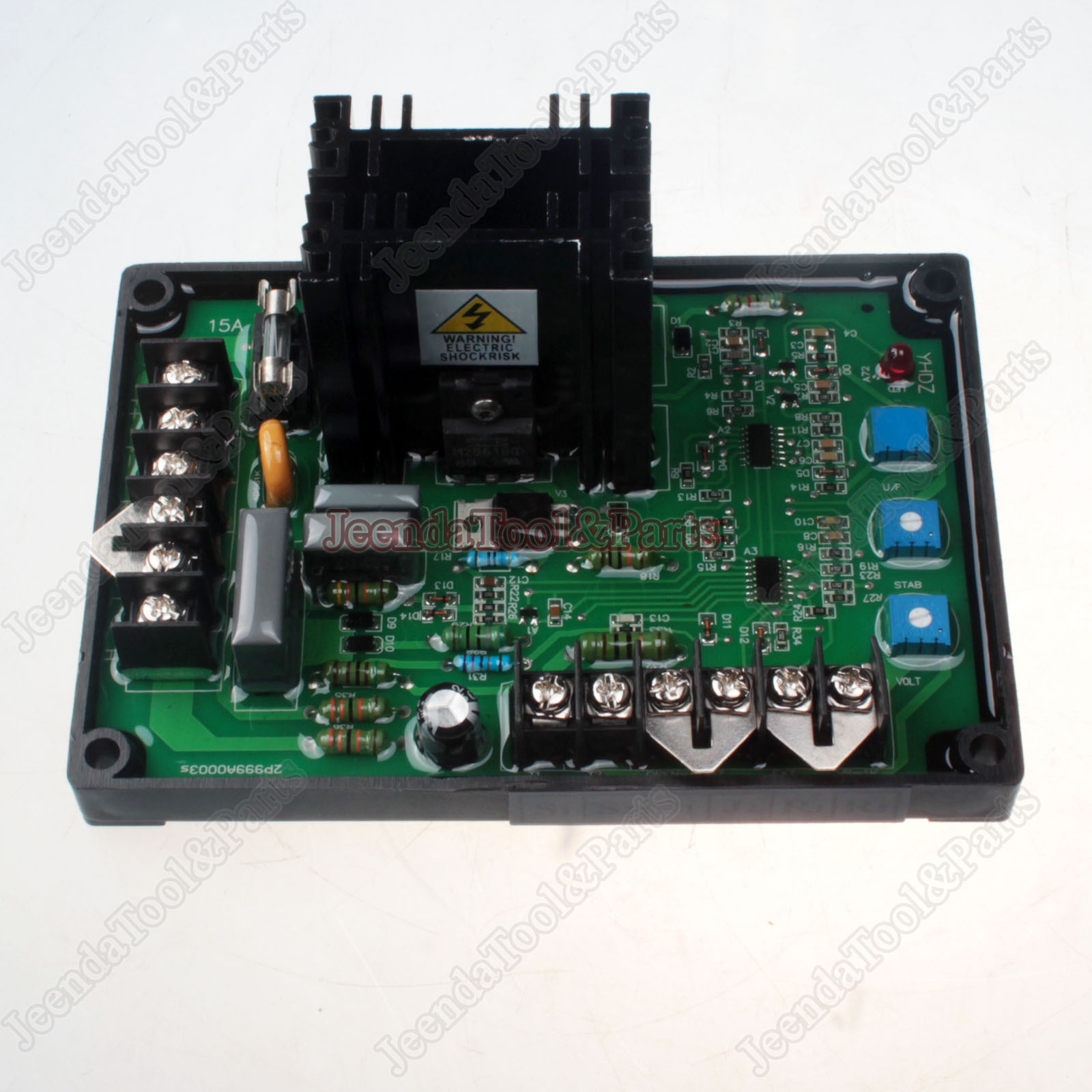 Universal Brushless GAVR-15A AVR Generator Automatic Voltage Regulator ...