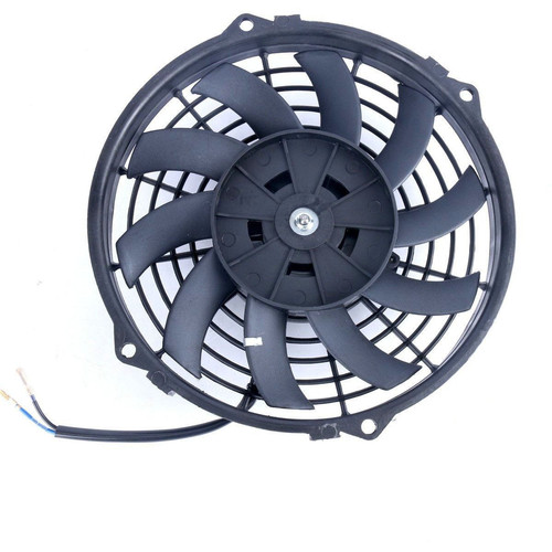 2x 9'' Fan 12V 90W Pull-Push Radiator Intercooler Thermo Fans + Relay ...