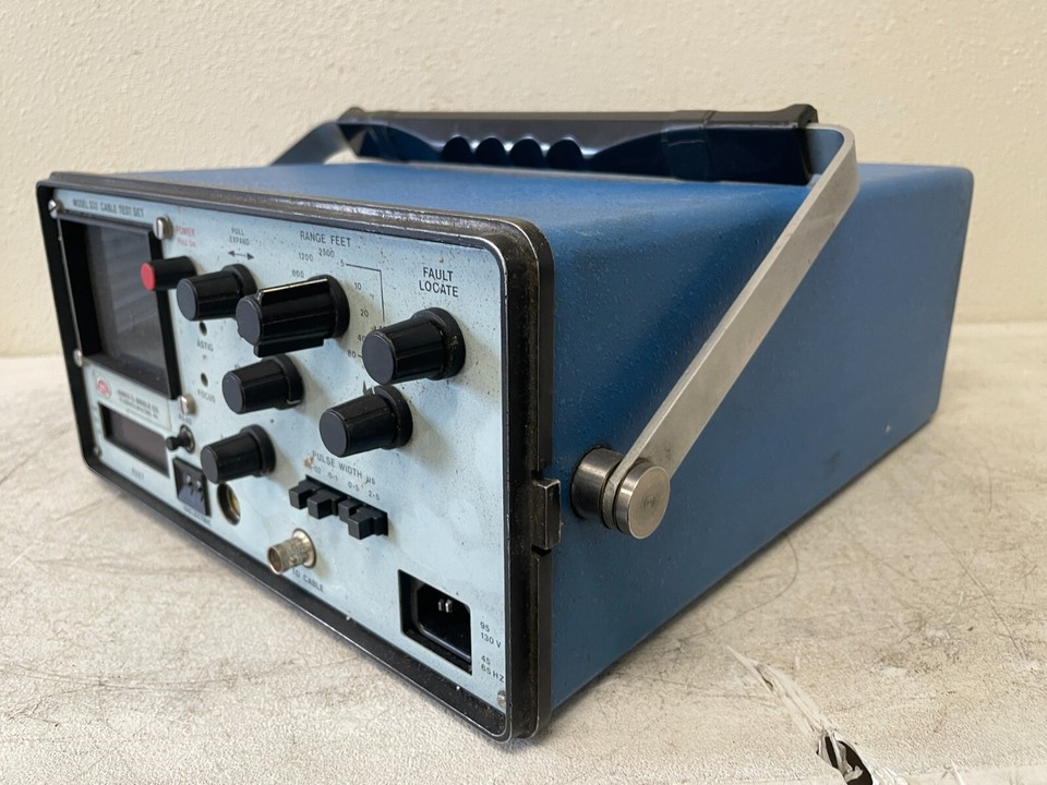 "Vintage James Biddle Instruments Model 333 Cable Test Set | eBay