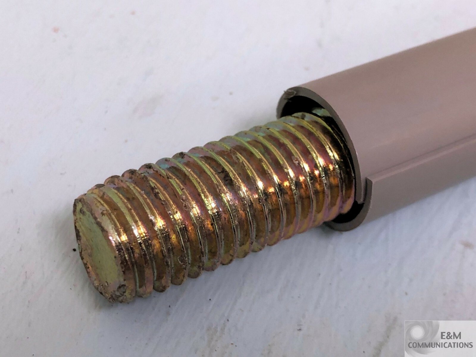 Q6012-D-36 GREY THREADED ROD COVERS 36-INCH LONG 50-PACK SUPPORTS 5/8 ...