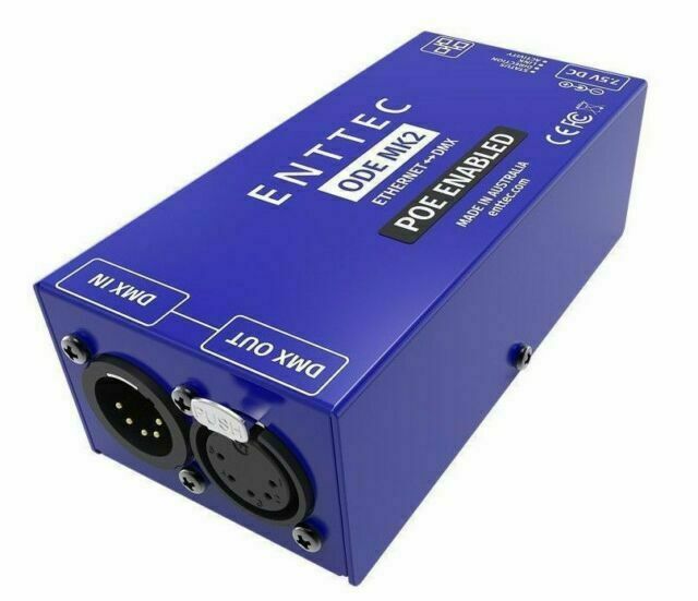 ENTTEC 70406 ODE POE MK2 DMX Controller for sale online | eBay