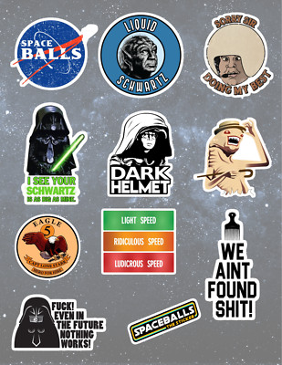 Spaceballs Sticker Pack | eBay