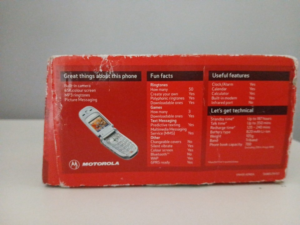 Motorola V220 - Silver Mobile Phone | eBay UK