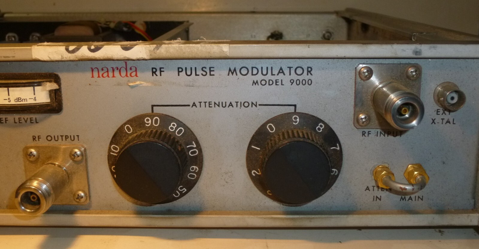 Narda RF Pulse Modulator Model 9000 mit Attenuator | eBay.de