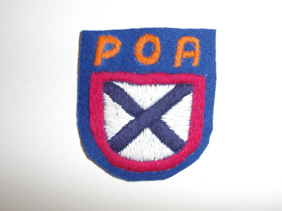 b0362 WW2 German Army Volunteer Shield POA ROA Luftwaffe Russia G1A8 | eBay