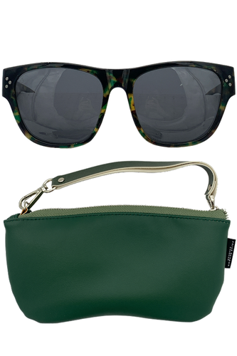 Prive Revaux The Everywhere Fitover with Zipper Case Green Tortoise | eBay