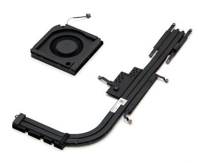 GENUINE DELL PRECISION 3560 LAPTOP COOLING HEATSINK W8T3N + FAN DXJNV ...