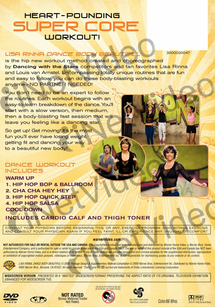 Lisa Rinna: Dance Body Beautiful - Hip Hop Bal New DVD 883929051625 | eBay