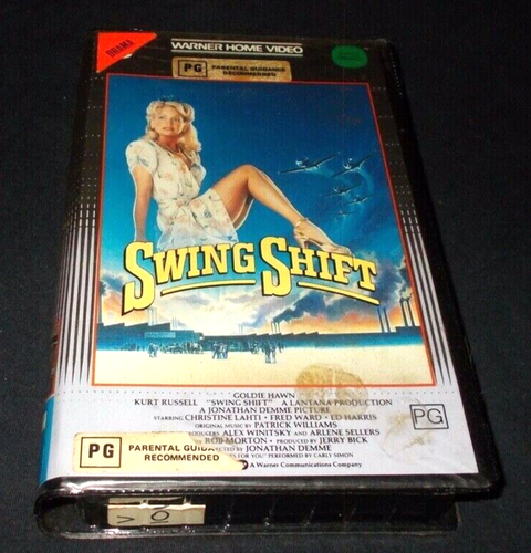 Swing Shift VHS Pal Warner Goldie Hawn Kurt Russell | eBay