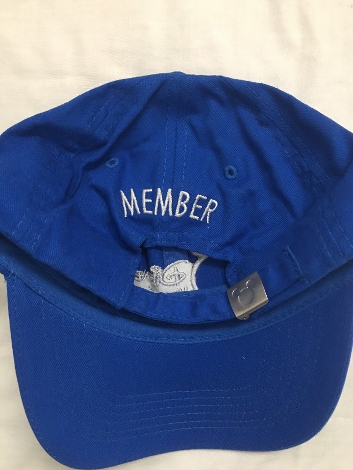 Disney Vacation Club DVC Member Logo Hat Baseball Cap Strap Back Mickey ...