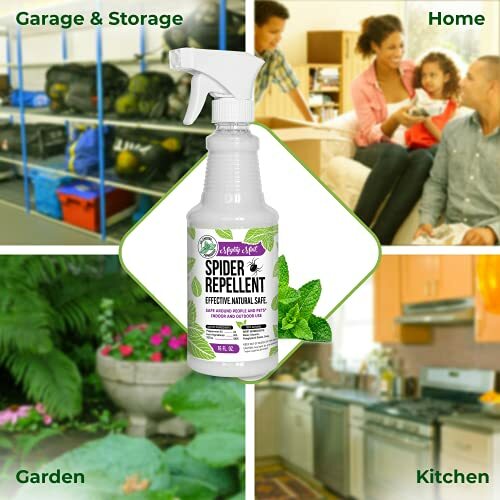 Mighty Mint - 16oz Spider Repellent Peppermint Oil - Natural Spray for ...