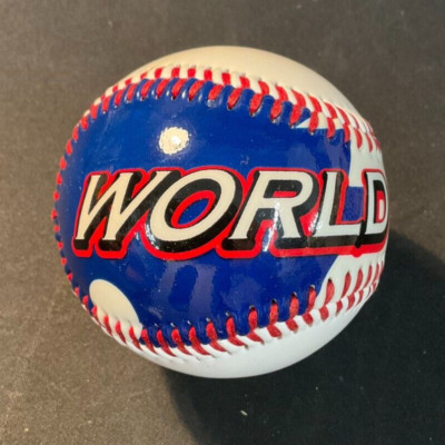 World Series Red White & Blue Semi-Gloss Souvenir Collectible Baseball ...