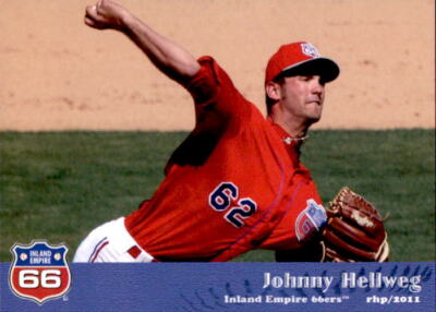 2011 Inland Empire 66ers Grandstand #13 Johnny Hellweg St Charles ...