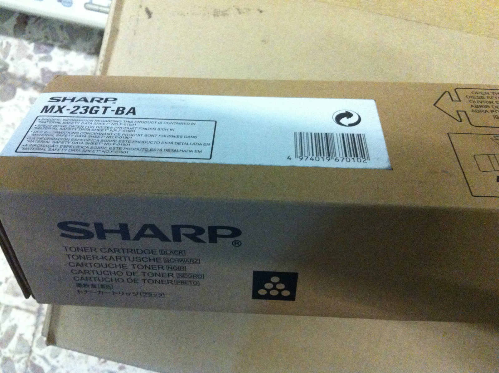 MX23GTMA TONER MAGENTA SHARP x MX-2010U / MX-2310U / MX-3111 / MX-2614N ...