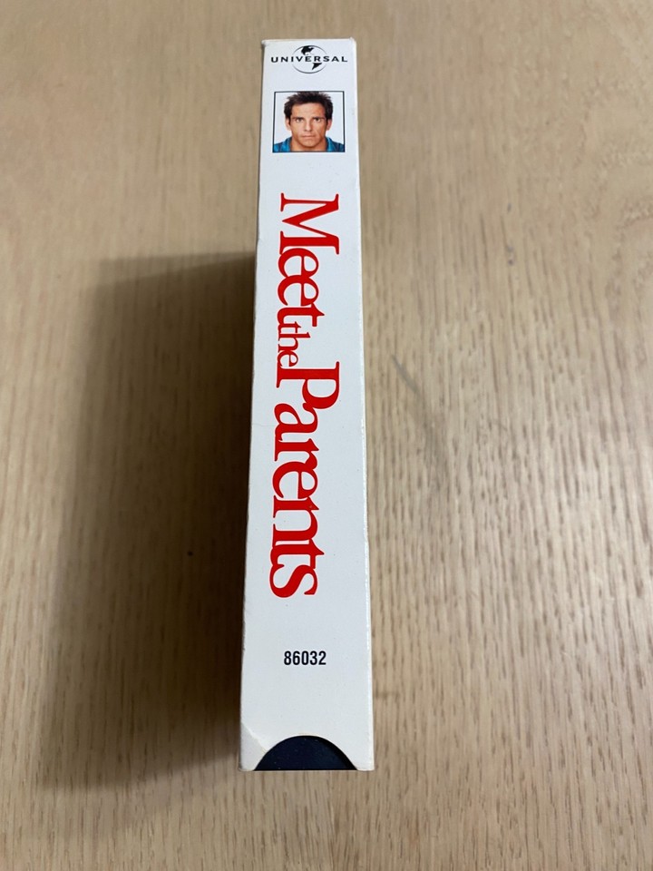 Meet the Parents VHS 2001 Robert De Niro, Ben Stiller Comedy The ...