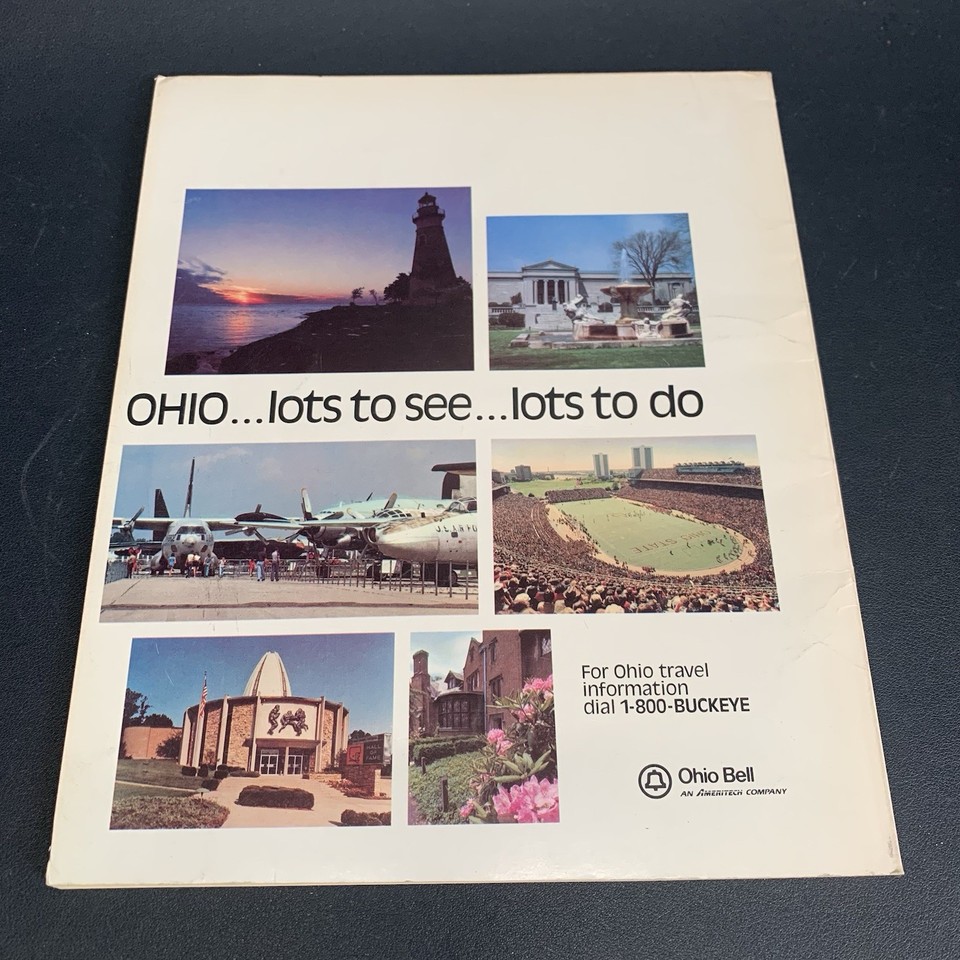 Vtg 1984-1985 South Euclid Ohio Telephone Directory Phone Book Area ...