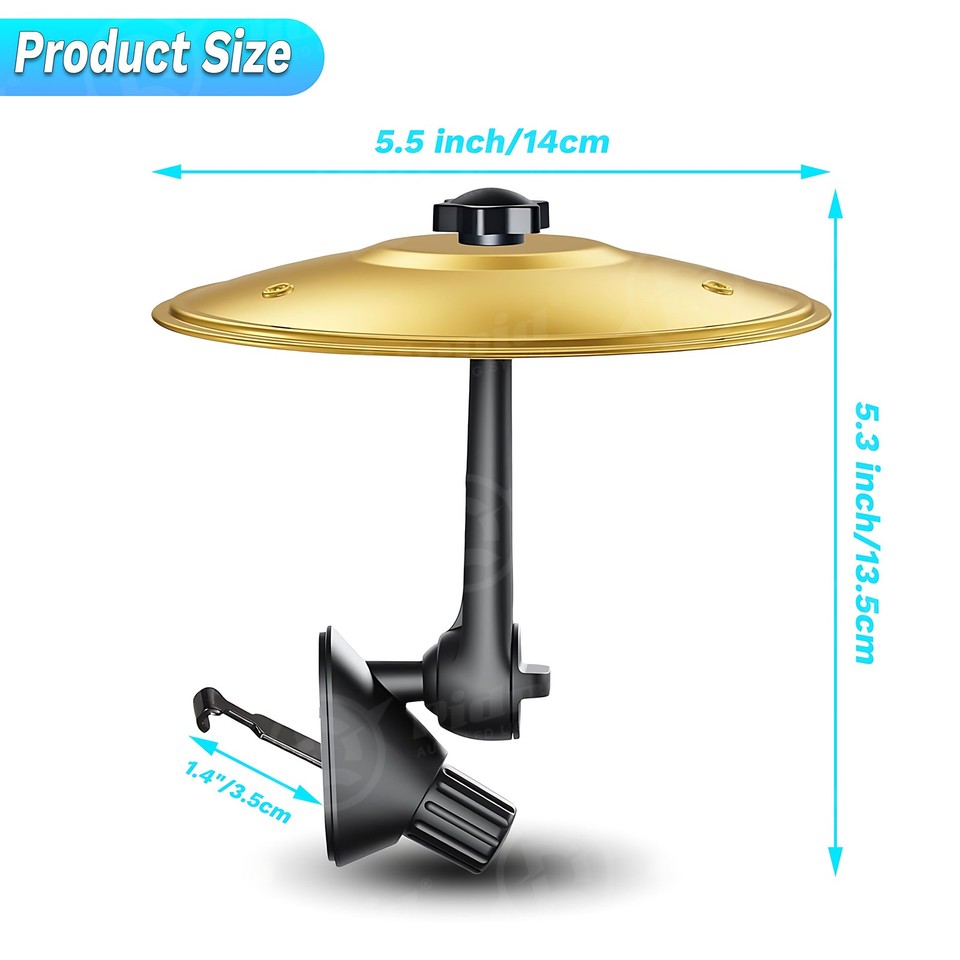 Mini Car Crash Cymbal Car Drum Cymbal Air Vent, Make Your Driving More ...