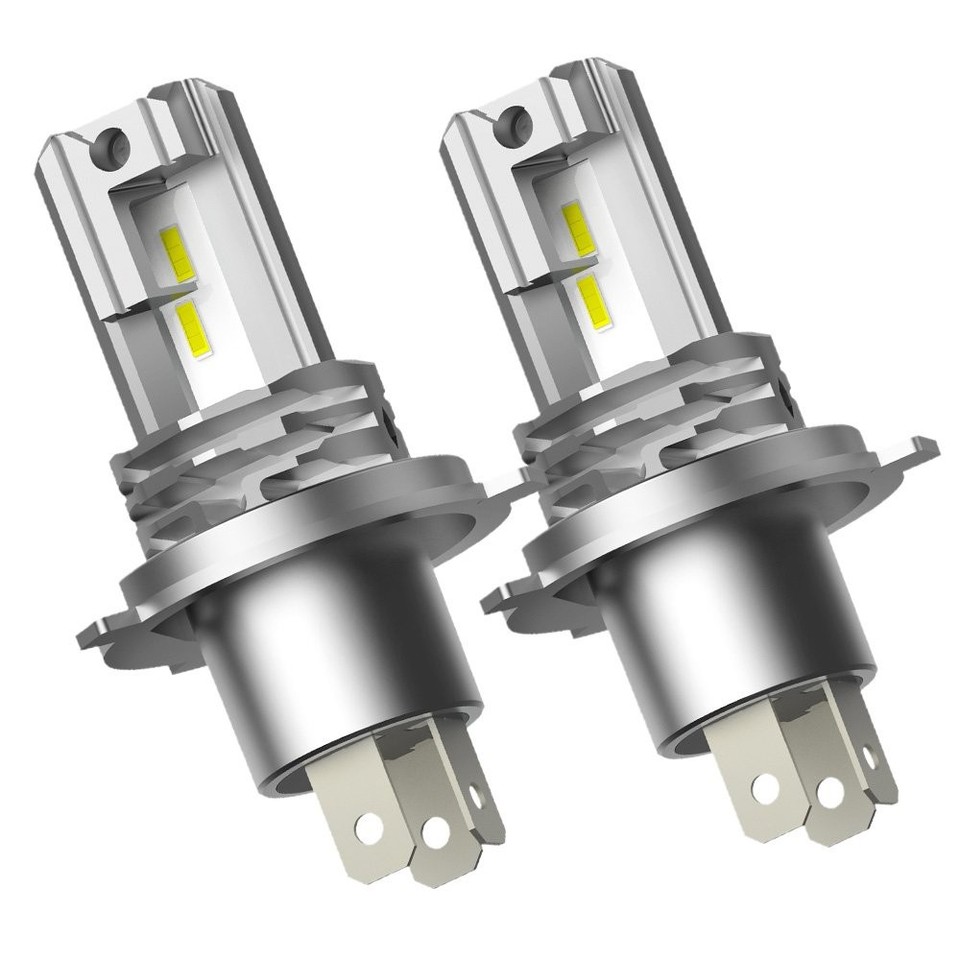 2x AUXITO 9003 H4 LED Headlight Bulbs Kit High-Low Beam 44W 6000K ...