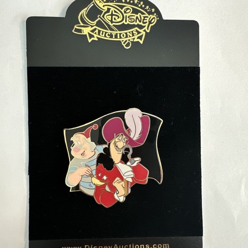 Disney Auctions Pin Peter Pan Villains & Sidekicks Captain Hook Smee LE ...