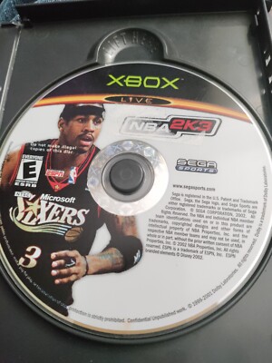 NBA 2K3 (Microsoft Xbox Live, 2002) Disc Only 10086640274| eBay