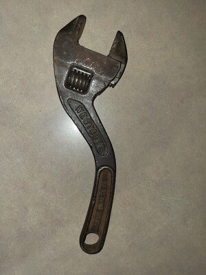 WESTCOTT No. 80 10" S Shaped Adjustable Wrench - THE KEYSTONE MFG. CO ...