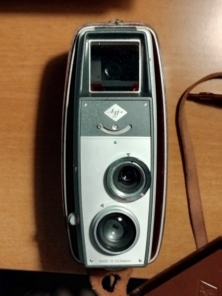 Cinepresa AGFA Movex Automatic II anni '50 - Passo 8MM (pellicola 2 x 8 ...