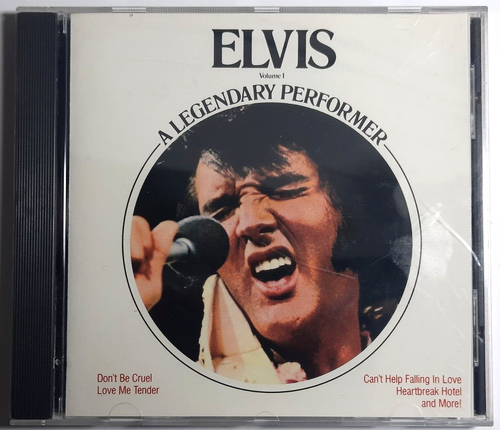 Elvis Presley - A Legendary Performer CD - Volume 1 - 10 Songs pre ...